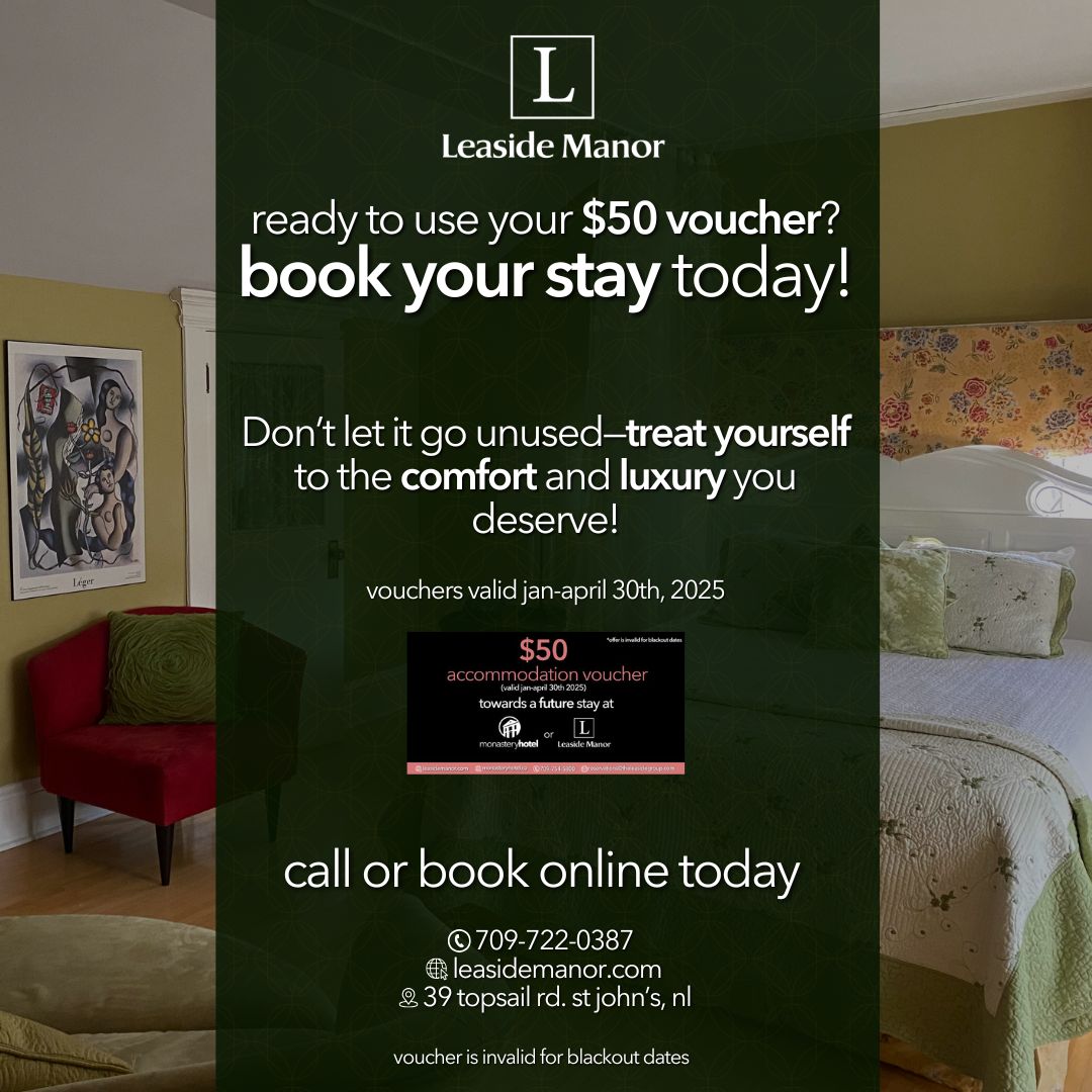 Bed and Breakfast Accommodations St. John's - Leaside Manor